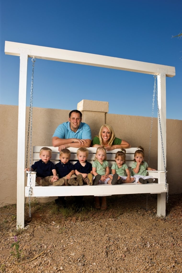 This is life with the Masche sextuplets